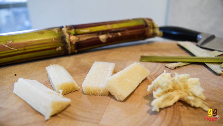 HOW TO CUT AND PREPARE SUGARCANE | ggmix